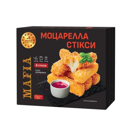 Другое Моцарелла стиесы с клюквенным соусом (210г) в Днепре | Mafia.ua.